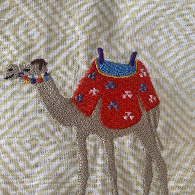 Camel Machine Embroidery Design, Egyptian Camel Embroidery Pattern ...