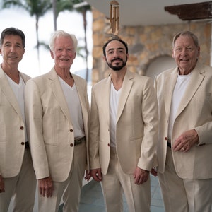 Men Rust Orange Suit, Rustic Beach Wedding Suit,rustic Groomsmen Suit ...