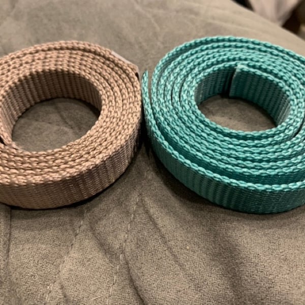 Nylon Webbing by the Yard - 27 Colors | 5/8 Inch 1 Inch Heavy Duty ...