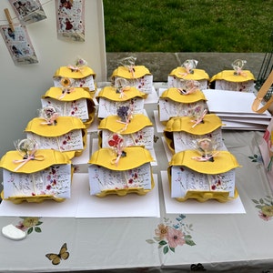 Graduation Favor Wildflower Seed Packets With Graduation Hat ...