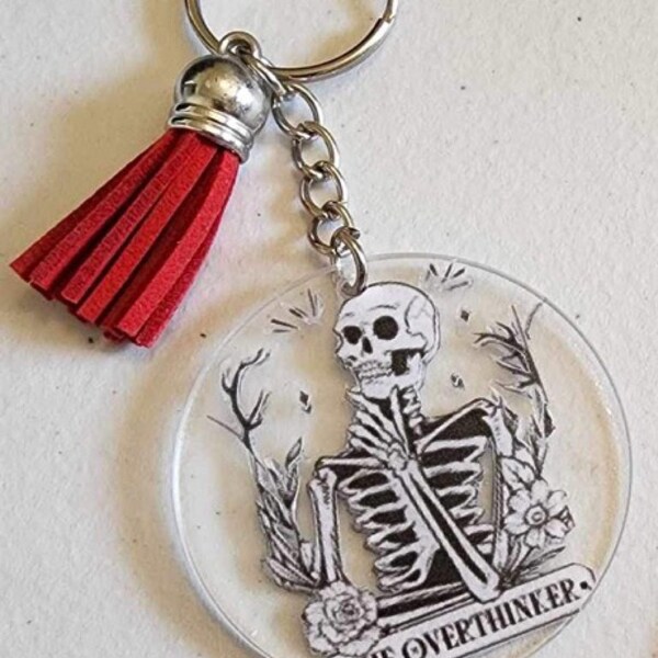 The Overthinker Tarot SVG, Overthinker Svg, Skeleton Svg, Skull Tarot ...