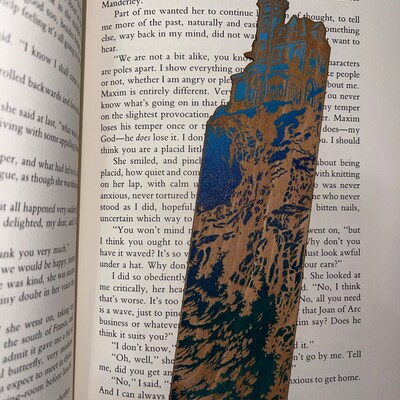 Seashell Woodmark Beach Mermaid Ocean Inspired Wooden Bookmark - Etsy