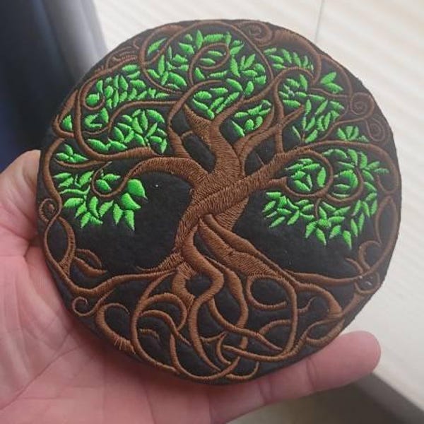 Tree of Life Machine Embroidery Design - Tree of Life Embroidery Files ...