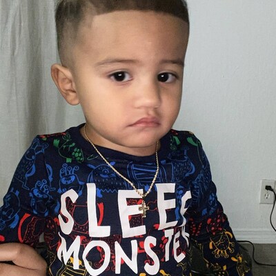 18K Baby Cross Necklace,rope Chain With Cross,kids Gold Cross Necklace ...