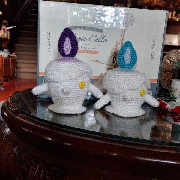 Litwick Pokemon, PDF Crochet Pattern. Plushie Amigurumi Pattern in ...