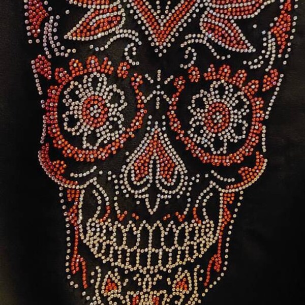 Shark Heat Press Hot Fix Iron on Rhinestone Motif , Rhinestone Shark ...