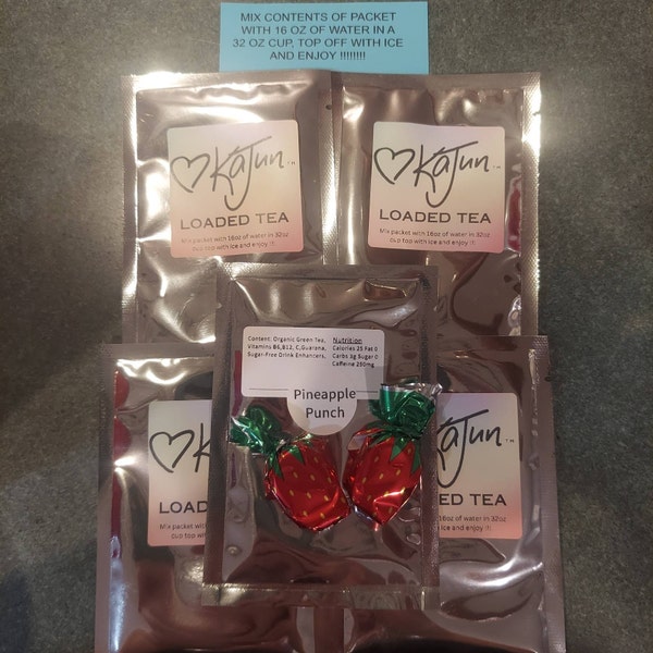 Kajun Loaded Tea, Louisiana Inspired Flavors With a Fruity Tangy Sweet ...