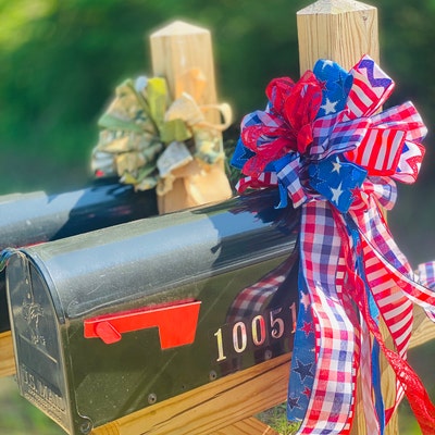 Everyday Collection Blue/black/white Bow, Law Enforcement Bow,police ...