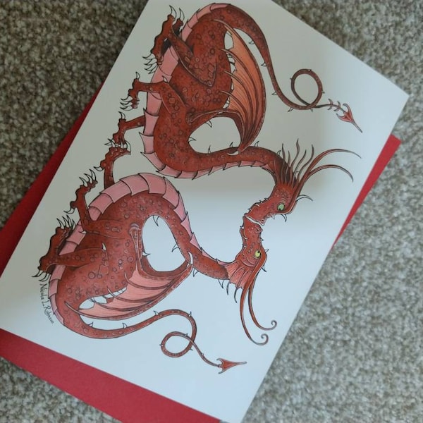 Monster Greeting Card, Monster Birthday Card, Gothic Children's ...