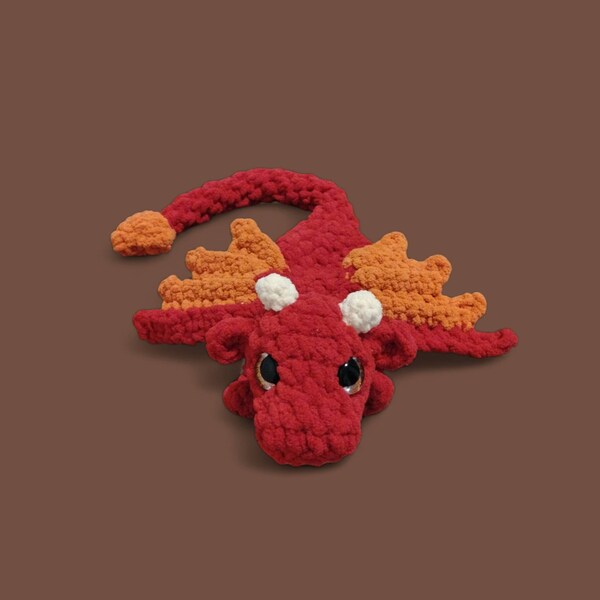 Diddy Dex the Palm Sized Snuggler Dragon Crochet Pattern Amigurumi ...