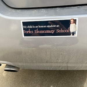 Twilight Renesmee Honors Student Bumper Sticker - Etsy