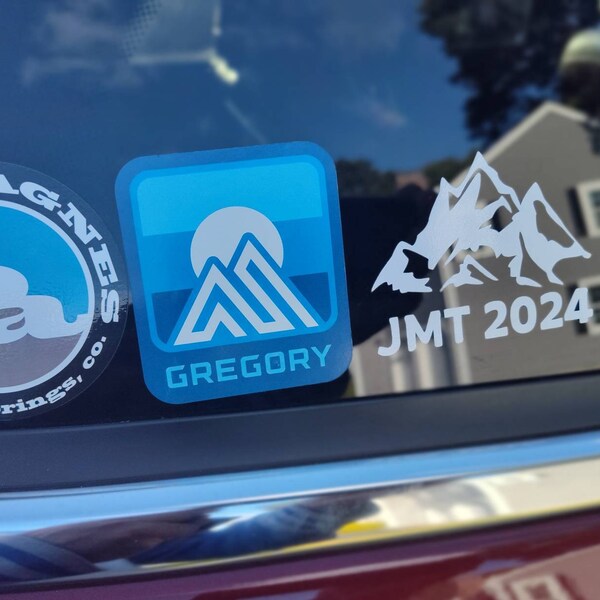 Palm Trees Vinyl Decal | Tropical Island Bumper Sticker | Beach Theme ...