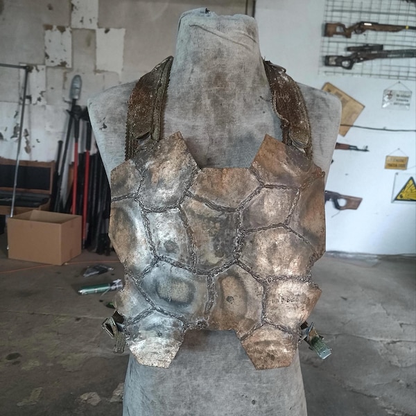 Gear up for the Wasteland – Post-apocalyptic Metal Breastplate for ...