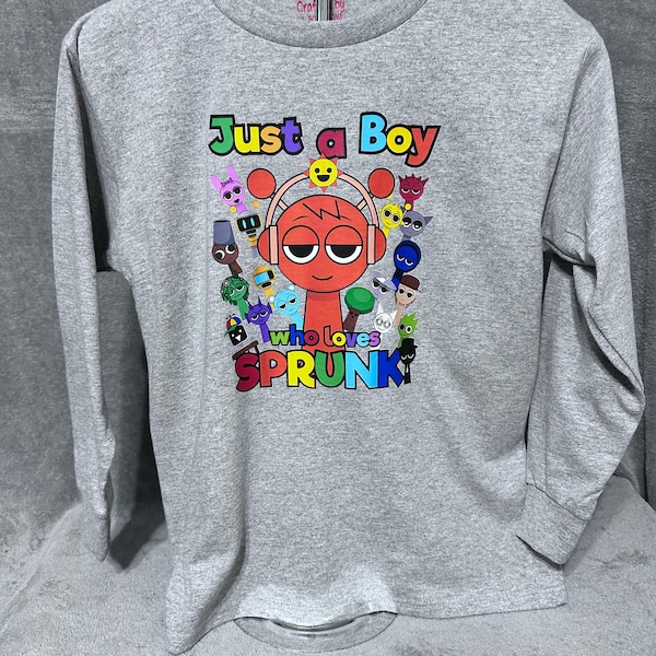 Sprunki Boys Oren Just a Boy Who Loves Sprunki Png Download - Etsy