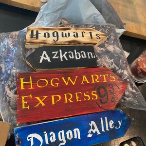 Wizarding World Sign - Etsy