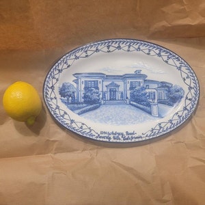 Custom Family Plate, Hand Painted Porcelain, Personalized Initials Gift ...