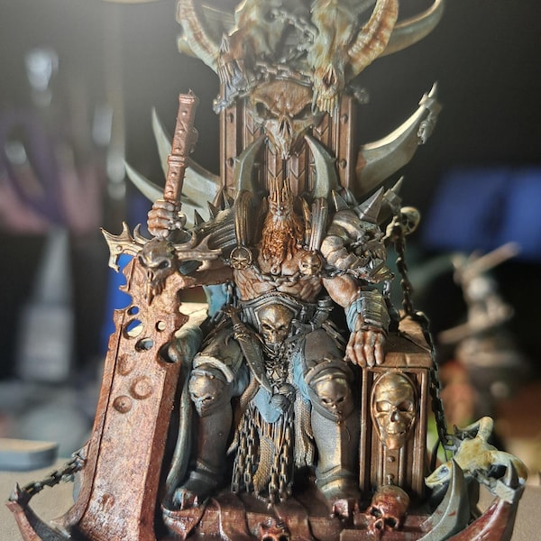 Orc Queen Drakka Northern Orcs Rescale Miniatures 8K Resin Printed ...