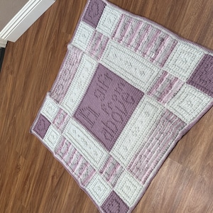 SNOW DAY Pattern for Crocheted Blanket - Etsy