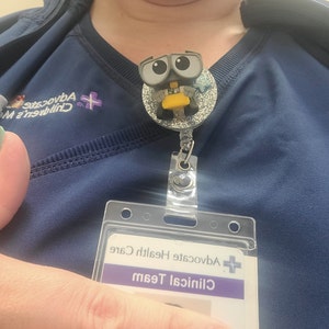 Cars Lightning Mcqueen ID Badge Reel | Etsy