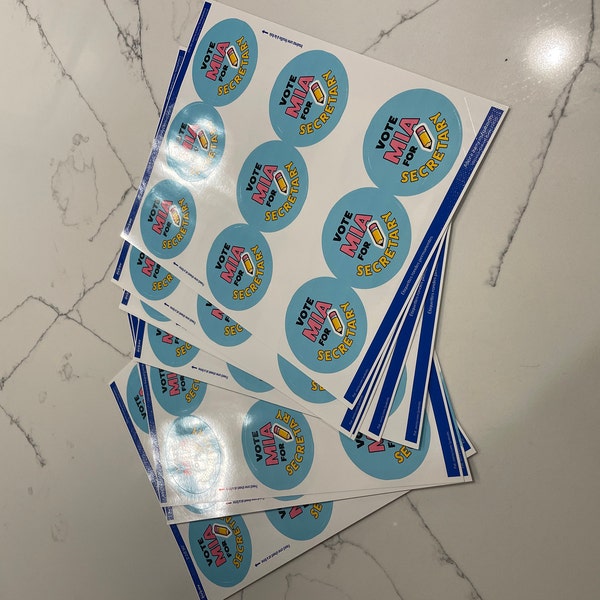 Campaign Election "write Choice" Pencil Topper Tags – Personalized ...