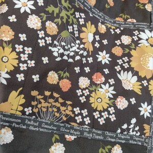 Moda Spring Brook by Corey Yoder Allover Floral on Stone - Etsy