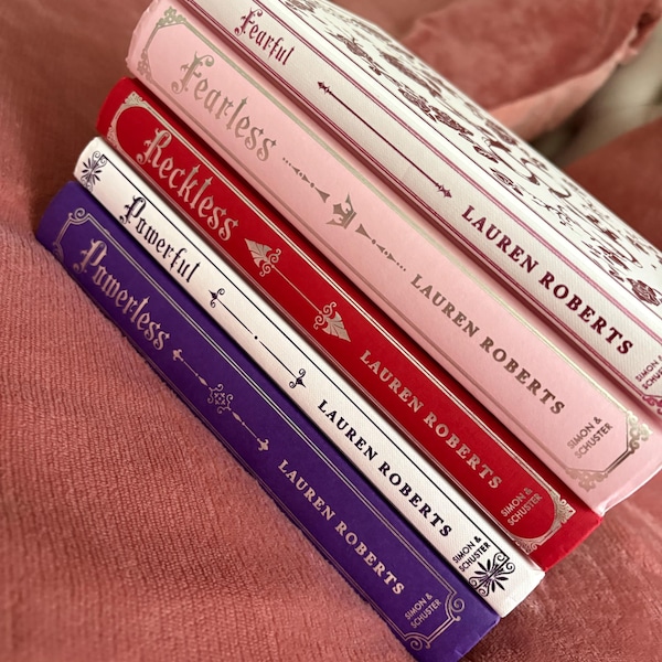 Powerless Series by Lauren Roberts – Custom Hand-sprayed Edges | Deluxe ...