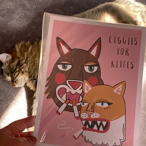 Cottagecore Frog Meme Print Funny Comic A Day in the Life | Etsy