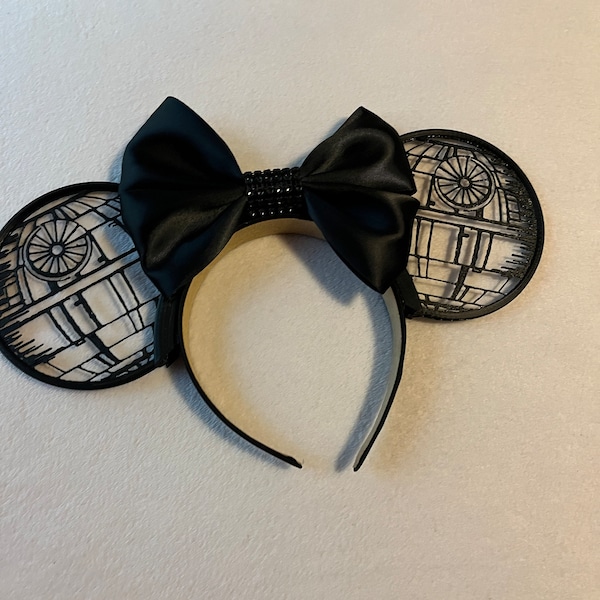 Death Star Star Wars Disney Ears - Etsy
