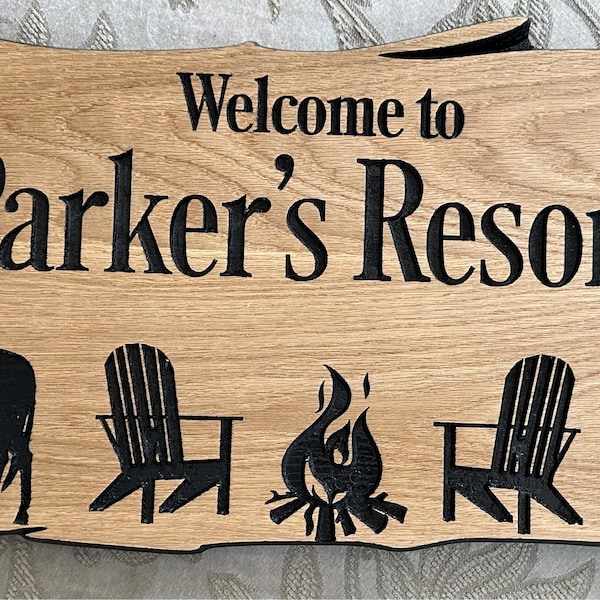 Custom Outdoor Wood Signs Personalized Farmhouse Decor Welcome Sign ...