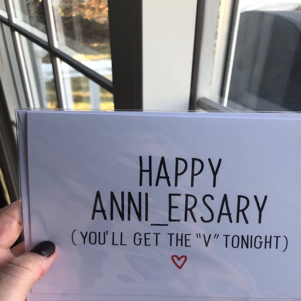 Funny Sex Happy Anniversary Card for Boyfriend Boyfriend Anniversary ...