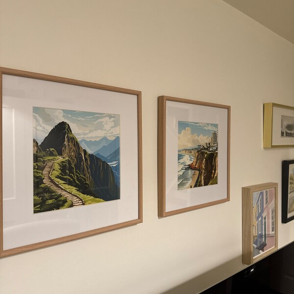 Inca Trail to Machu Picchu Peru Travel Wall Art Poster Print - Etsy