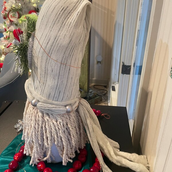 Farmhouse Candy Canes, Wood Bead Candy Canes, Christmas Home Decor ...