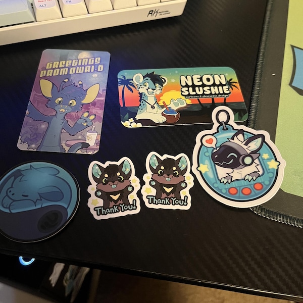 Virtual Pet Robot Sticker | Furry Protogen Tamagotchi Sticker - Etsy