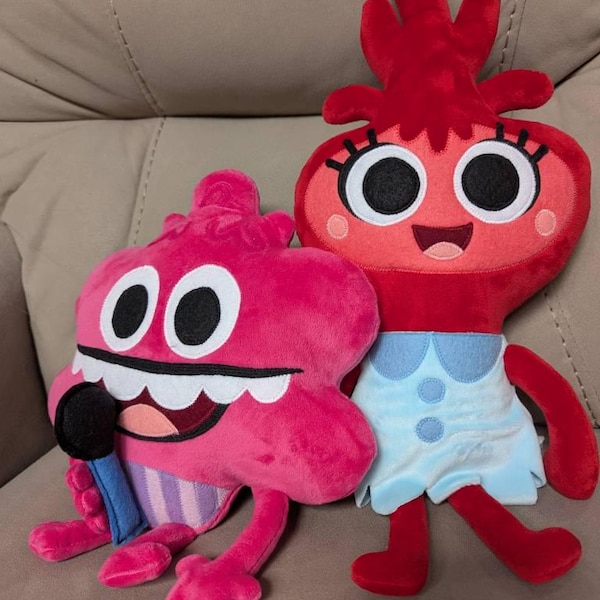 Abby Hatcher Bozzly Plush Toy, Bozzly Stuffed Animal, Bozzly Custom ...