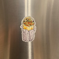 Potato Chips Vinyl Sticker Bag of Chips Sticker Cute Food Sticker ...