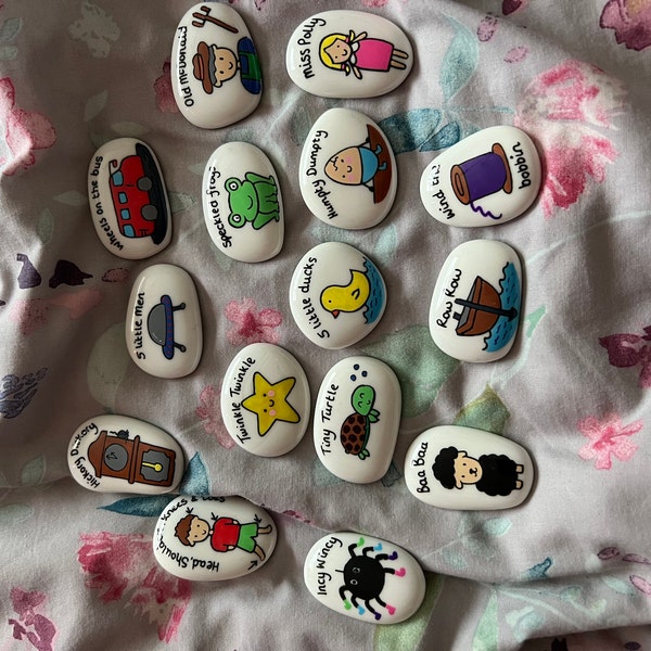 Nursery Rhyme Stones - What Shall We Sing? Educational Fun - Song ...