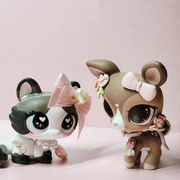 Littlest Pet Shop OOAK Custom Resin Eye Fox Hand-painted - Etsy