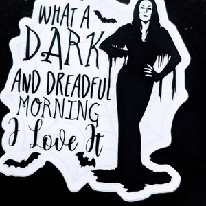 Dark and Dreadful Morning Vinyl Decal Sticker - Etsy