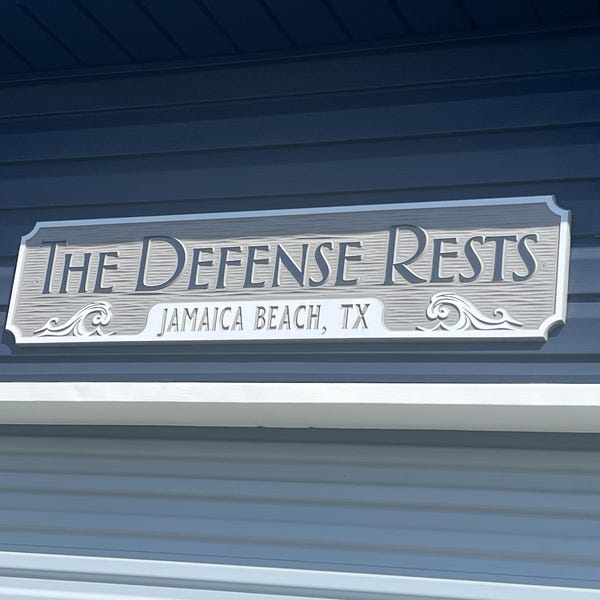 Personalized Custom PVC Sign for Your Beach Home Coastal Retreat ...