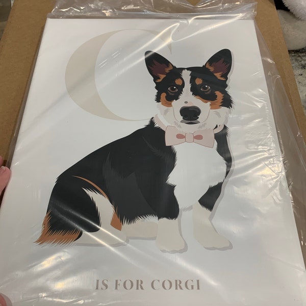 Dog Alphabet Art for Boho Nursery Digital Download Gender Neutral ...