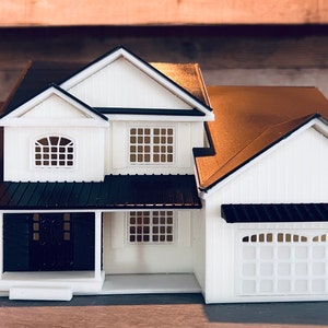 Personalized White Color 3D Scale Models architectural Models Farm ...