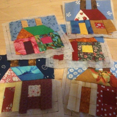 PDF Pattern for Little House Needle Book and Pincushion english - Etsy