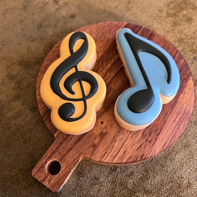 Treble Clef Music Note Cookie Cutter - Etsy