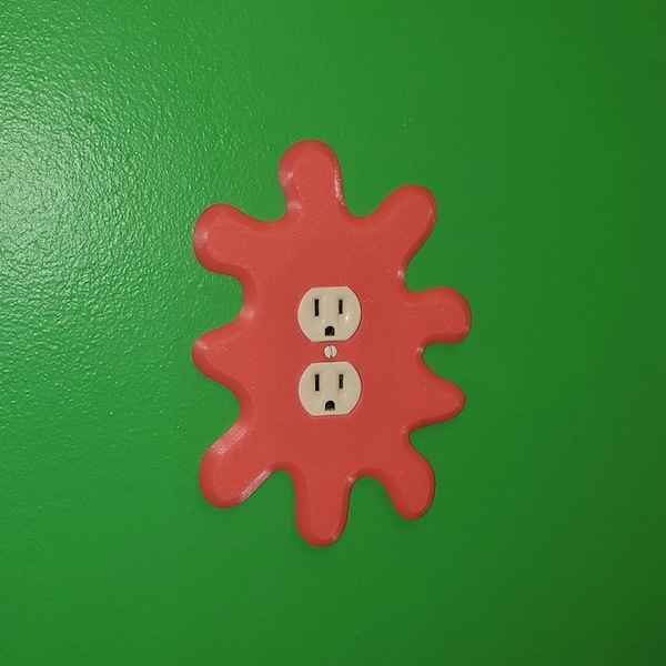 Splat Slime Light Switch Cover 3D Printed - Etsy