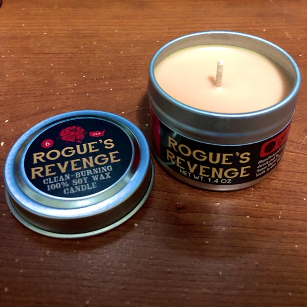 Rogue's Revenge Gaming Candle | Geek Gift | RPG | Gamer | DND | 20oz ...