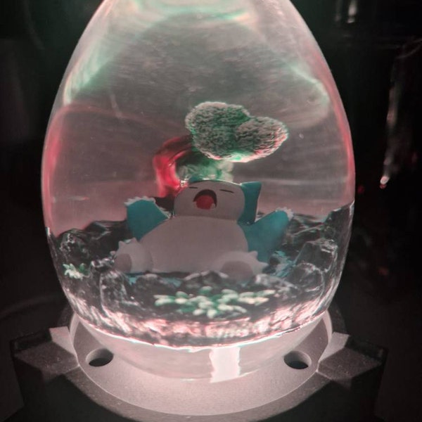 POLYGON DEEP Jellyfish Sea, Table Lamp, Custom Night Light, Epoxy Lamp ...