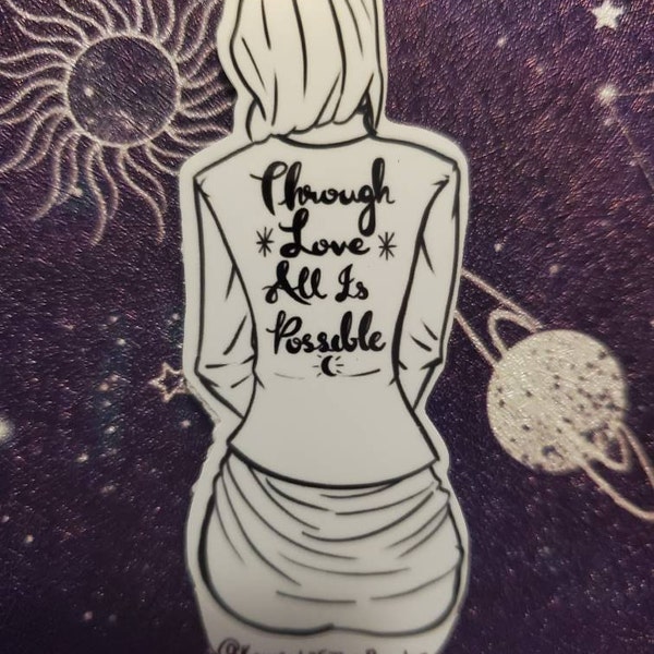 Extra Large Feyre Back Tattoo Sticker officially Licensed - Etsy