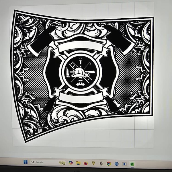 Fire Axe SVG Ai8 DIGITAL DOWNLOAD - Etsy