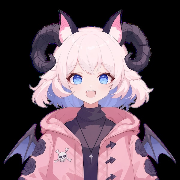 Custom Pngtuber Model | Girl Pngtuber Commission | Chibi Pngtuber Model ...