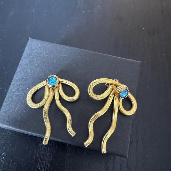 Bow Earring Jackets - Liz Fox Roseberry - Handmade Jewelry - Unique ...